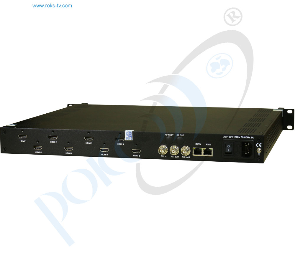 Encoder HD MPEG-4 8-ch - Roks